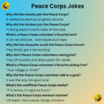 Peace Jokes and Puns That’ll Keep You Calm & Cracking Up
